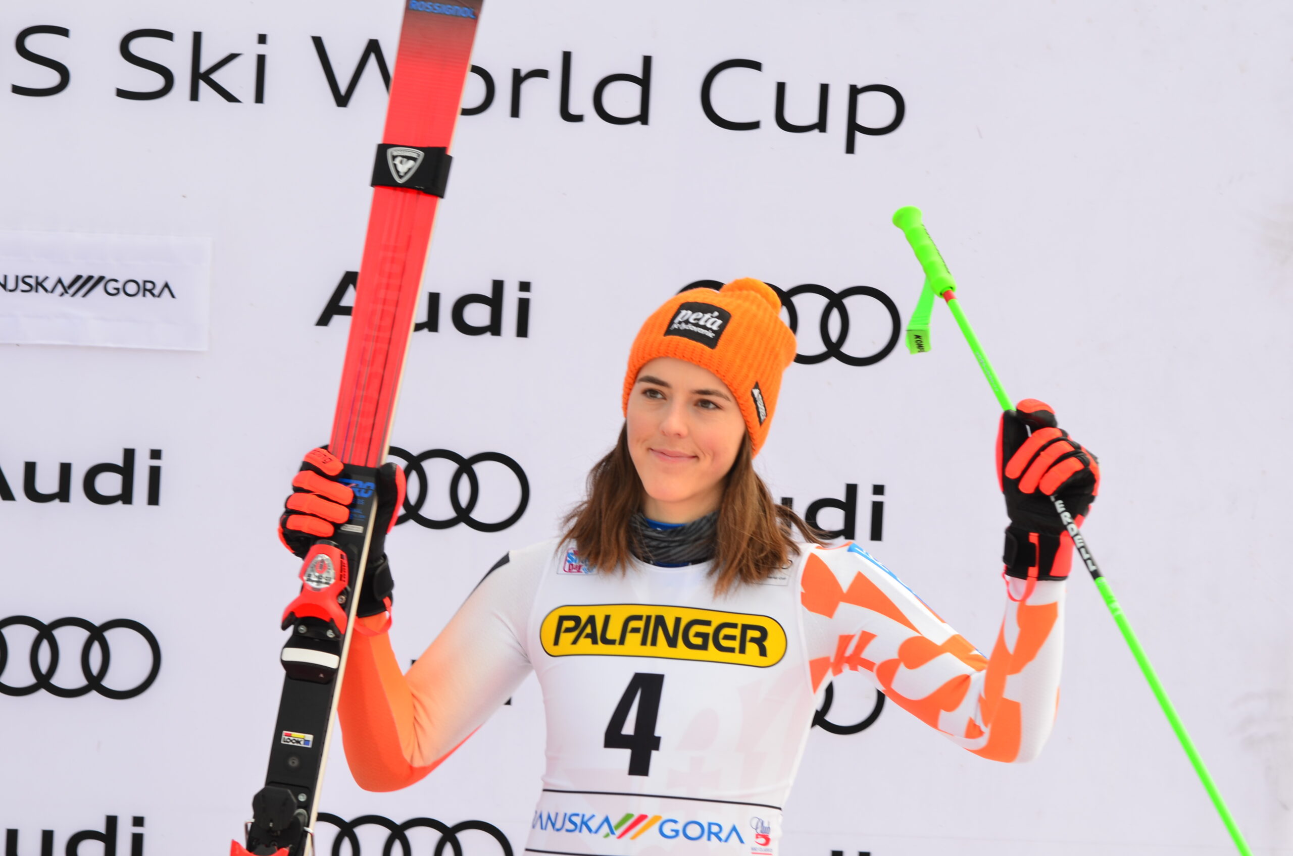 Fenomenálna Petra Vlhová prvý raz v sezóne zvíťazila v slalome SP vo ...